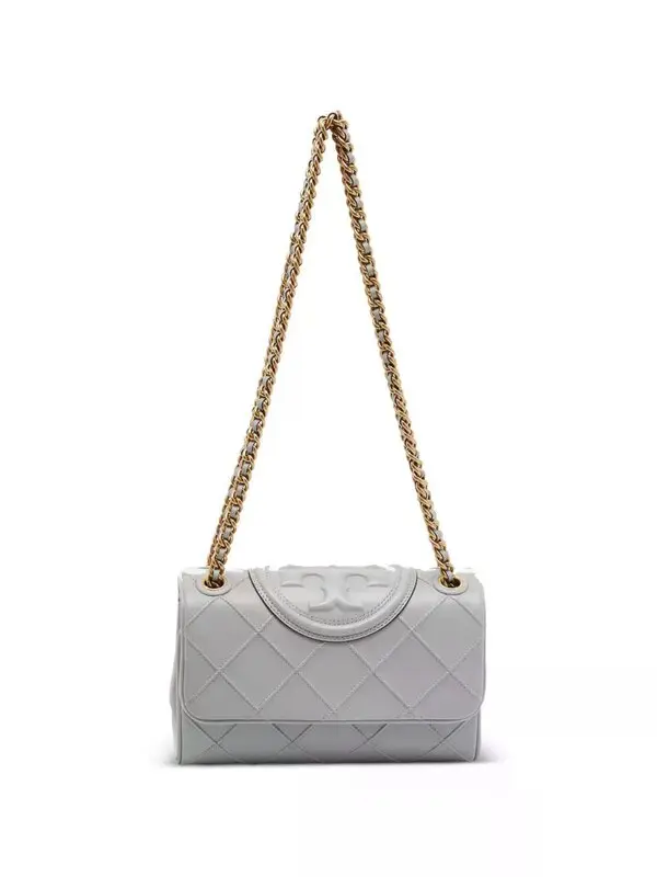 Tory Burch Fleming Small Shoulder Bag - Grey