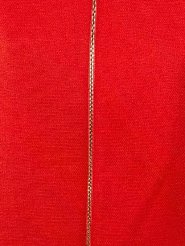 Sandro Zip-front Textured Cotton Jacket