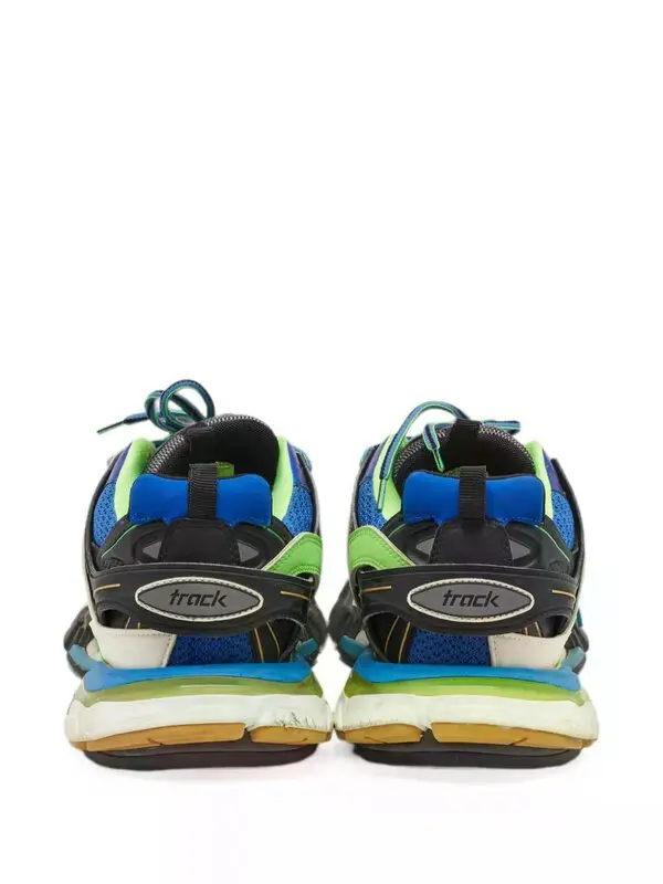 Balenciaga Track Panelled Sneakers - Black