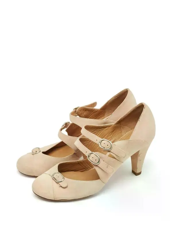 Chloé Buckled Mary Jane Pumps