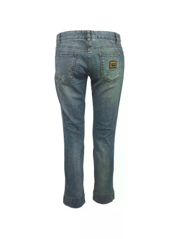 Dolce & Gabbana Cropped Jeans - Blue