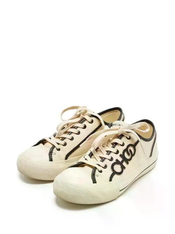 JIMMY CHOO Choo" Logo Lace-up Sneakers