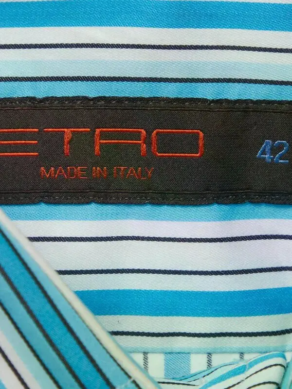 Etro Striped Poplin Shirt