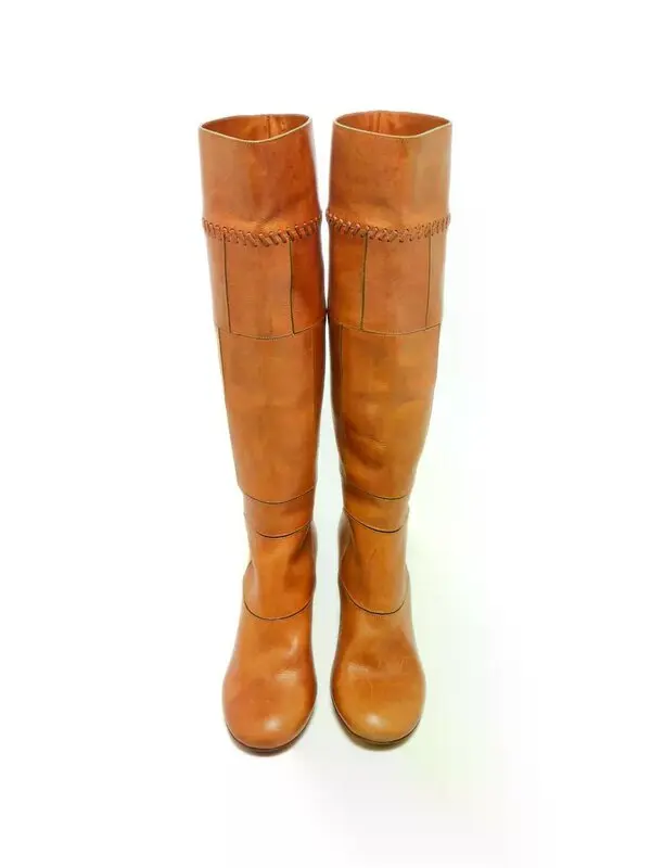 Chloé Patchwork Knee-length Boots