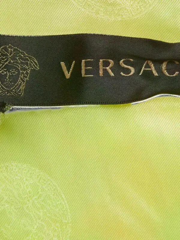 Versace Floral Print A-line Mini Skirt