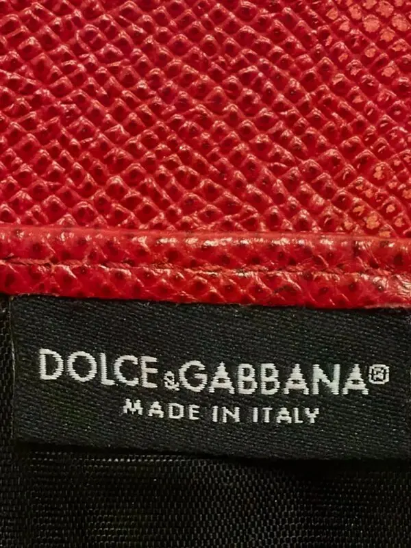 Dolce & Gabbana Zip-around Leather Wallet