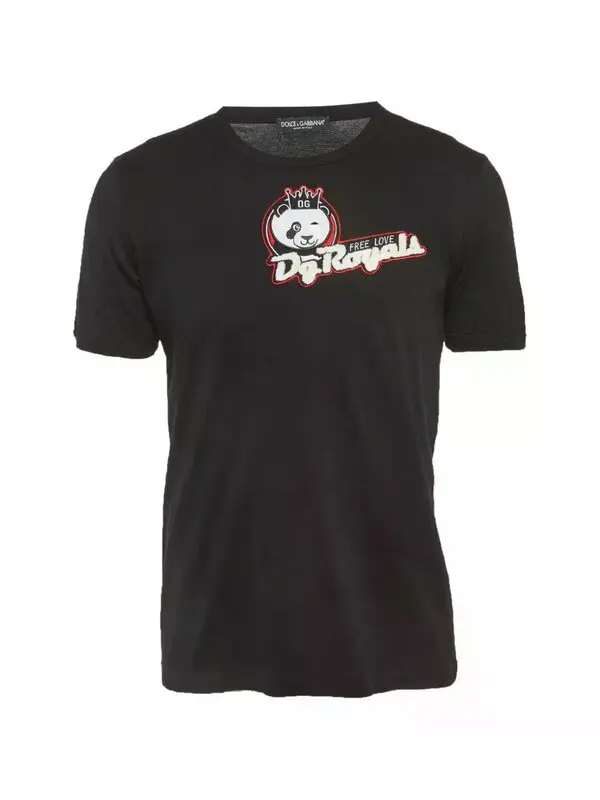 Dolce & Gabbana Appliqué Jersey T-shirt