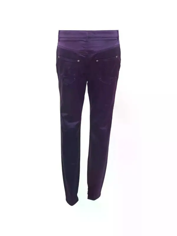 Dolce & Gabbana Stretch Satin Slim Cut Jeans