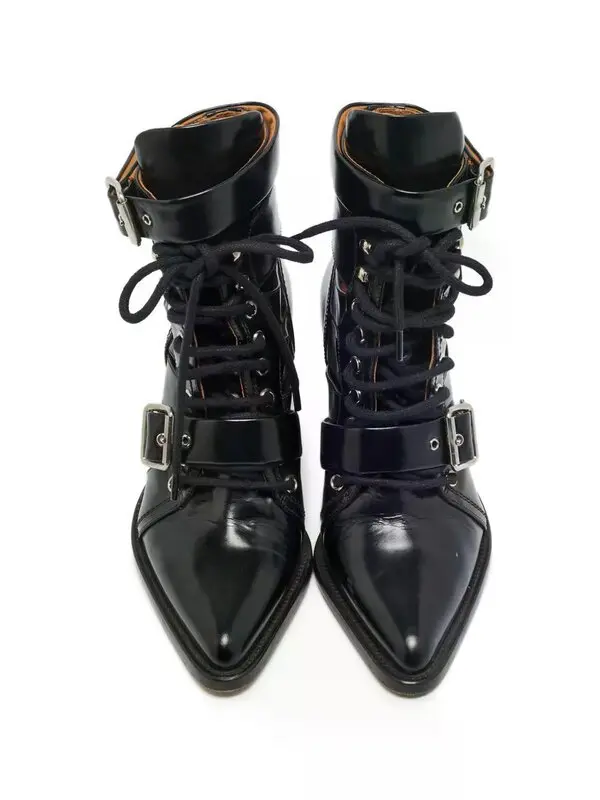 Chloé Rylee Cutout Ankle Boots
