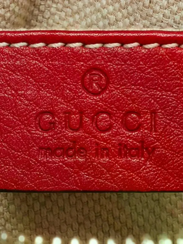 Gucci Soho Disco Leather Crossbody Bag - Red