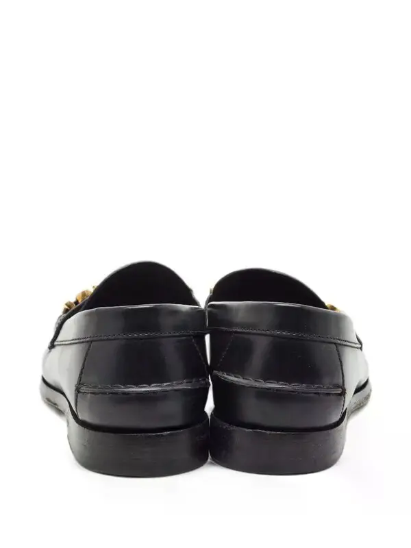 Gucci Logo-lettering Loafers