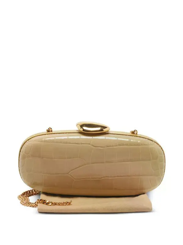 Michael Kors Tina Croc-embossed Clutch Bag