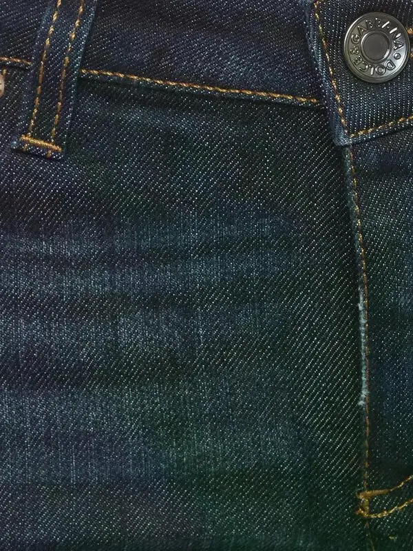 Dolce & Gabbana Logo Plaque Skinny Jeans