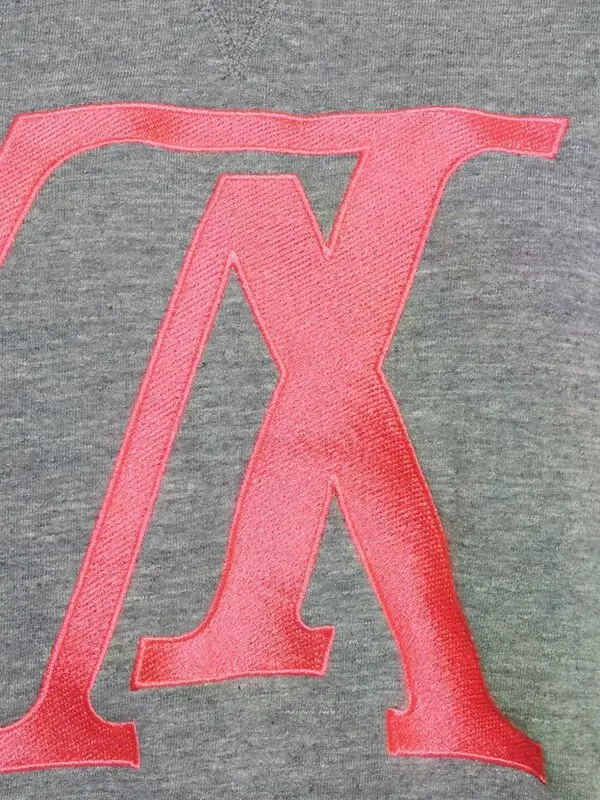 LOUIS VUITTON Logo Embroidered Sweatshirt