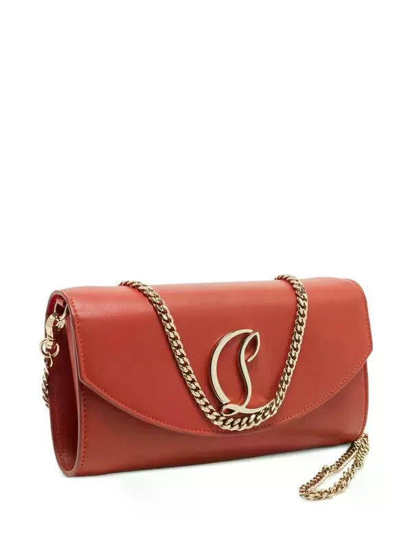 CHRISTIAN LOUBOUTIN Loubi54 Leather Wallet On Chain - Red