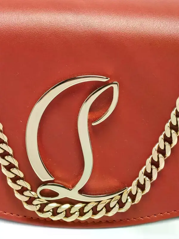 CHRISTIAN LOUBOUTIN Loubi54 Leather Wallet On Chain - Red