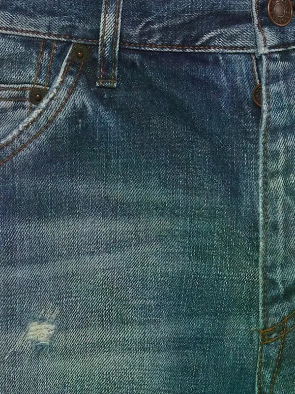 Dolce & Gabbana Belt Loops Jeans - Blue