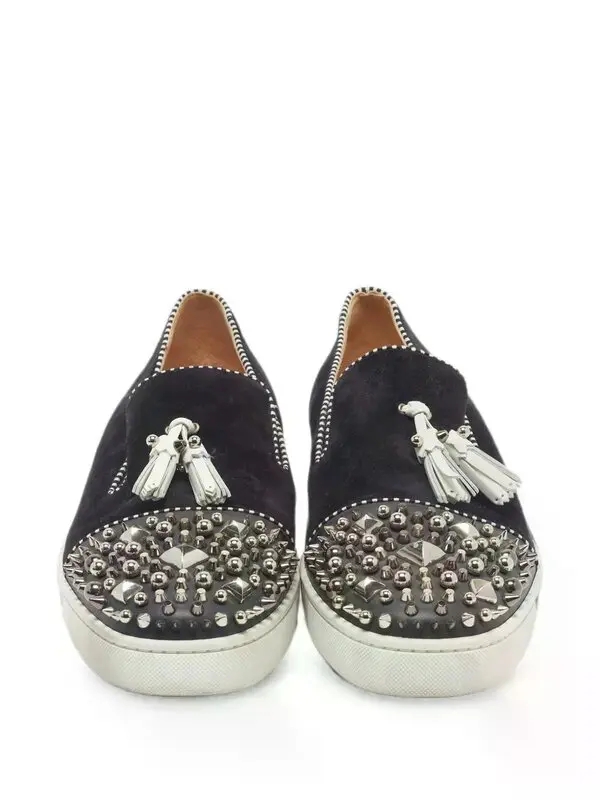 CHRISTIAN LOUBOUTIN Sicilian Tassel Sneakers