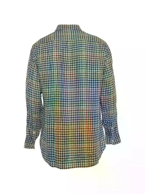 Burberry Plaid Long-sleeve Shirt
