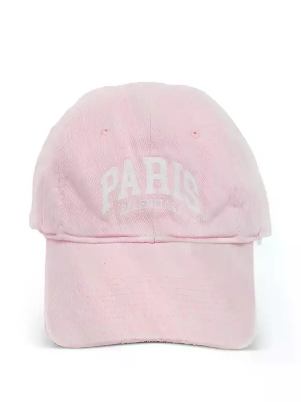 Balenciaga Logo-embroidered Baseball Cap - Pink
