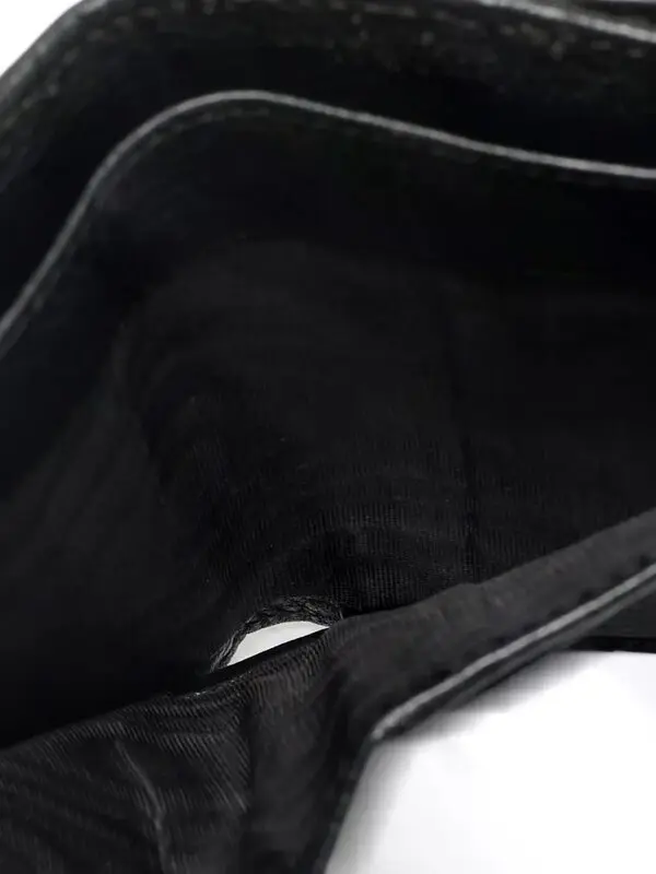 Gucci Interlocking G Leather Wallet - Black