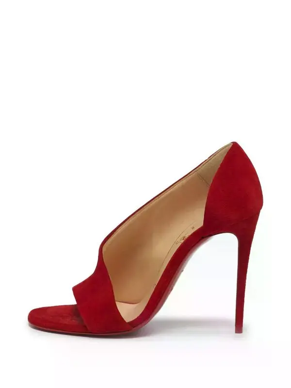 CHRISTIAN LOUBOUTIN Phoebe Cut-out Detail Pumps - Red