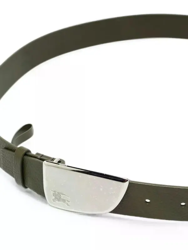 Burberry Shield Buckled Leather Belt