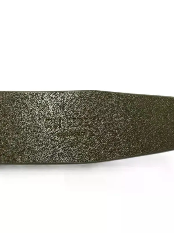Burberry Shield Buckled Leather Belt