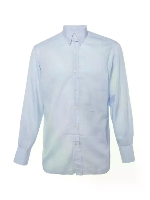 TOM FORD Made To Measure Long-sleeved Shirt - Blue