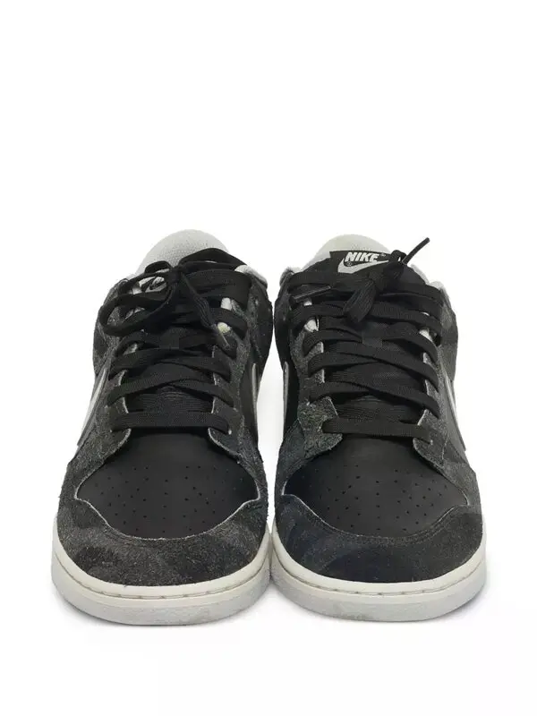 Nike Dunk Low Retro Prm Zebra Sneakers - Black