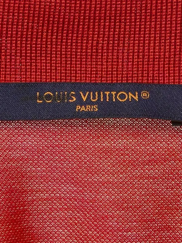 LOUIS VUITTON Embroidered-logo Polo Shirt