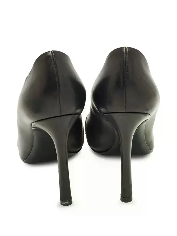 LOUIS VUITTON Monogram Canvas Studded Pumps