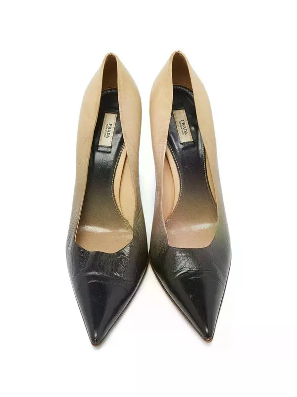 Prada Leather Pointed-toe Pumps