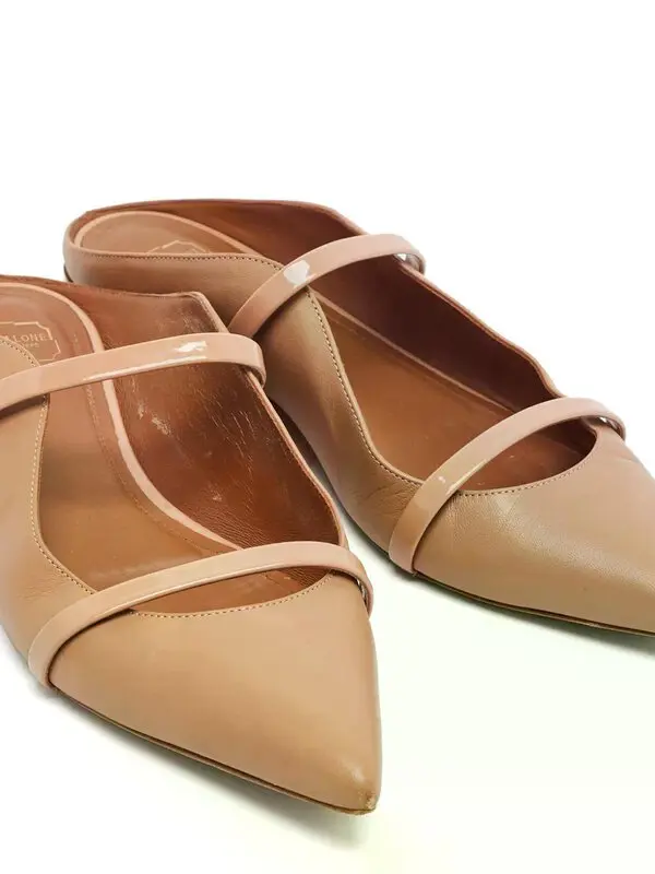 MALONE SOULIERS Maisie Strap Mules - Neutrals