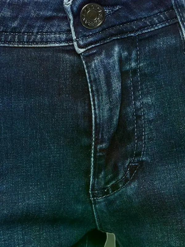 Dolce & Gabbana Logo Plaque Slim-fit Jeans