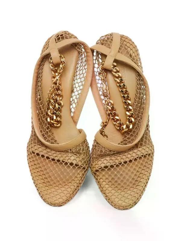 Bottega Veneta Mesh Chain-link Pumps
