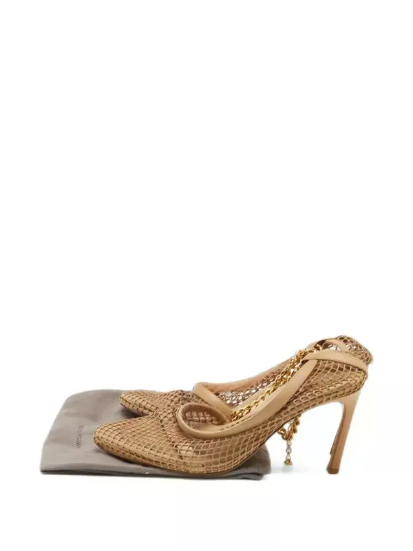 Bottega Veneta Mesh Chain-link Pumps