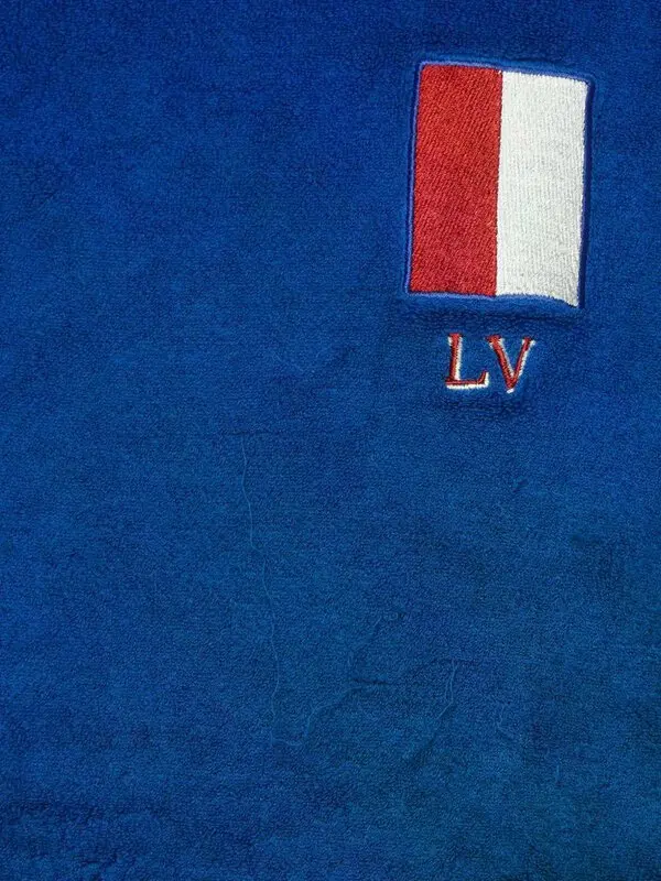 LOUIS VUITTON France Flag Embroidered Terry T-shirt