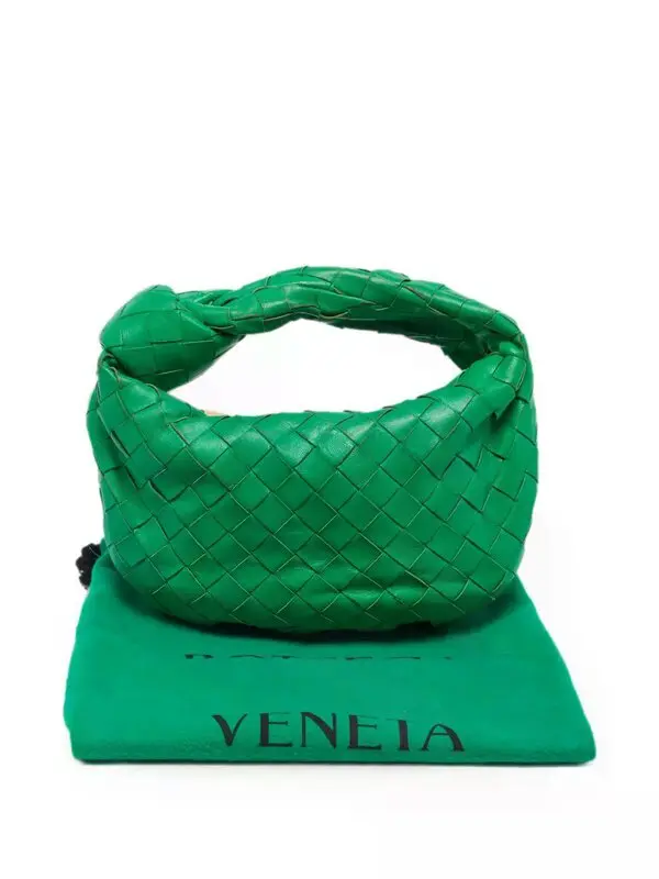 Bottega Veneta Jodie Intrecciato Handbag - Green