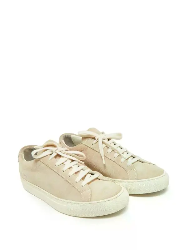 COMMON PROJECTS Achilles Suede Low-top Sneakers - Neutrals