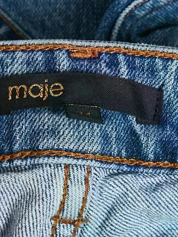 Maje Denim Straight Leg Jeans