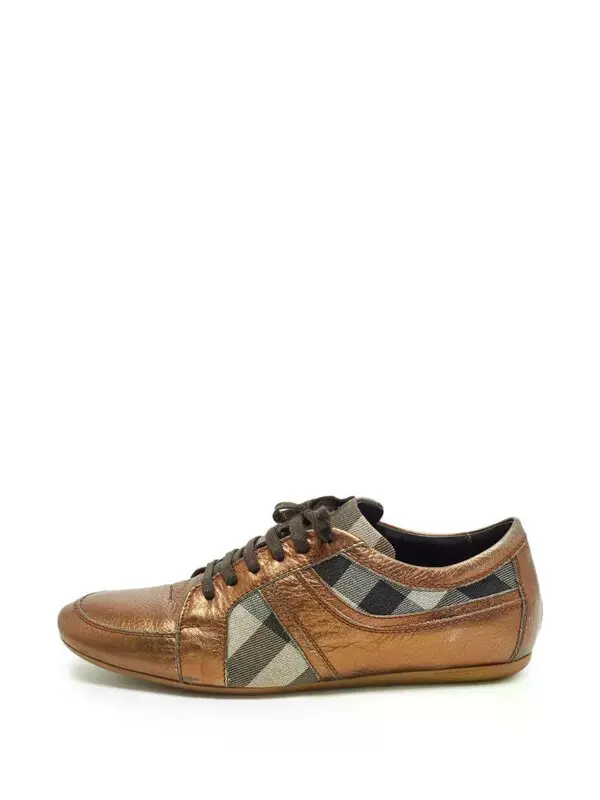 Burberry Nova Check Low-top Sneakers