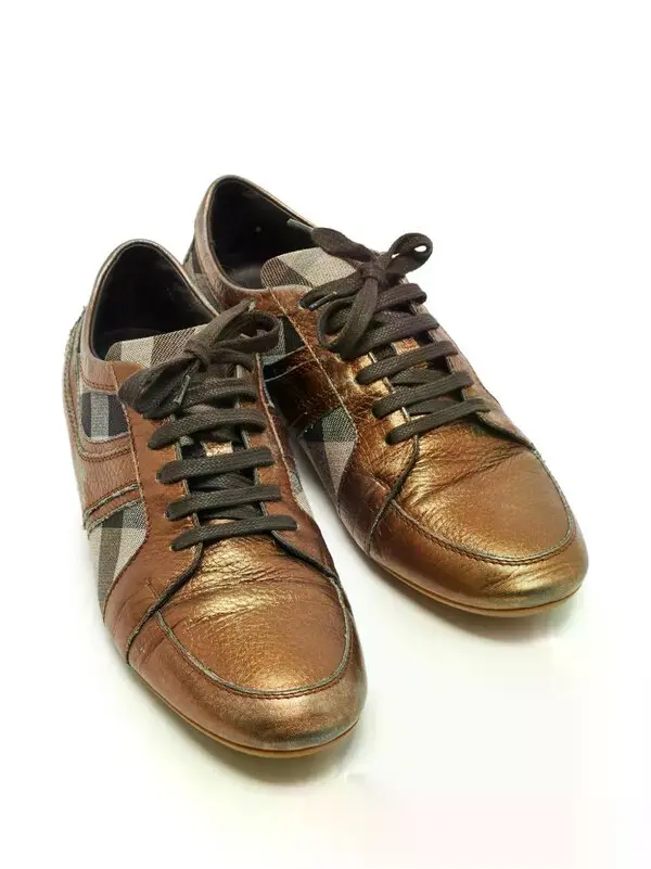 Burberry Nova Check Low-top Sneakers