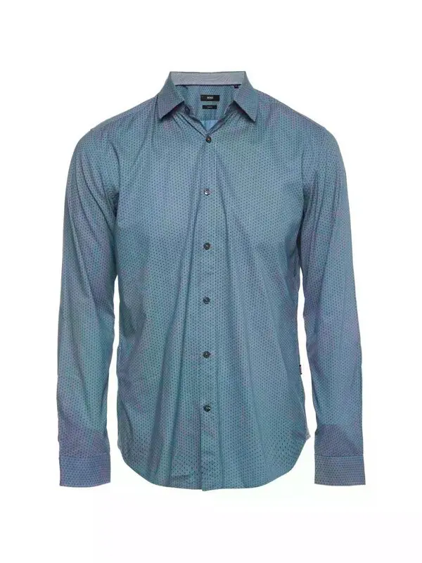 BOSS Button-down Slim-fit Cotton Shirt
