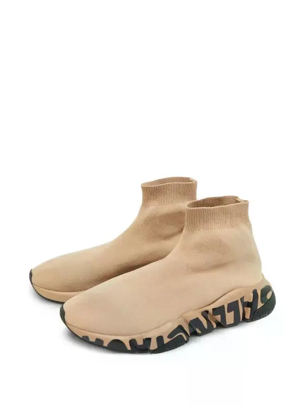 Balenciaga Speed Knit Sneakers - Neutrals