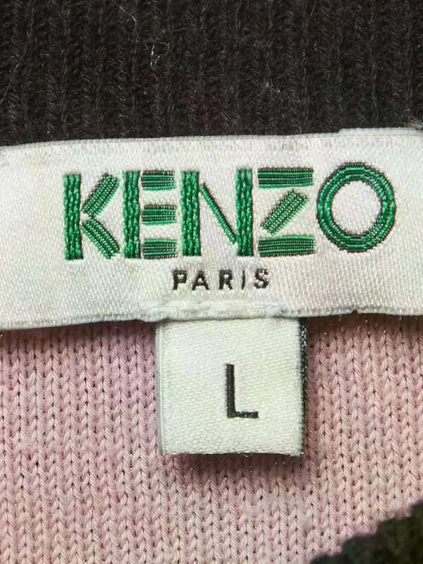 Kenzo Spaced Out Intarsia Knit Sweater