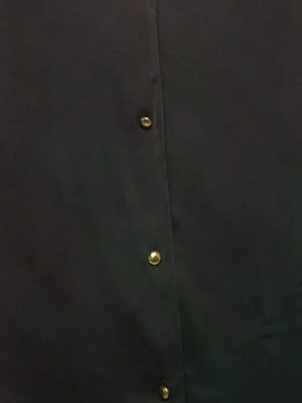 Just Cavalli Satin Button-front Shirt