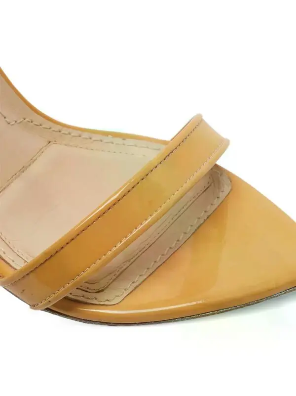 Givenchy Ankle-strap Patent Leather Sandals