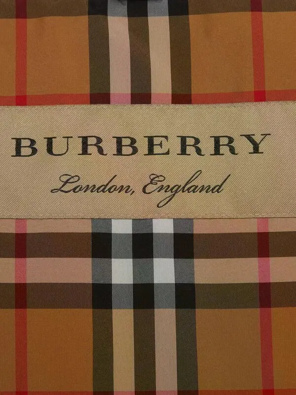 Burberry Hooded Double-breasted Trench Coat