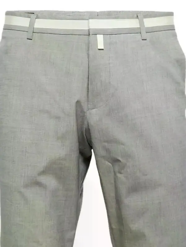 Gucci Tailored Cotton Trousers - Grey
